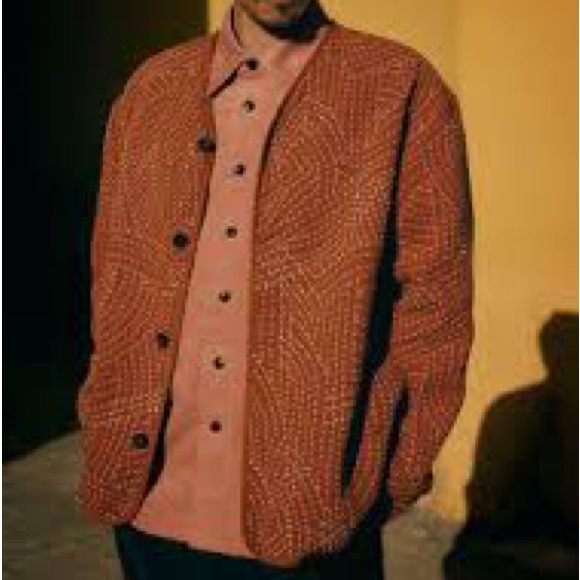 Toast | Jackets & Coats | Toast Hand Embroidered Kantha Relaxed Jacket ...